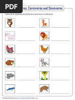 Animal Classification Chart - Invertebrates | PDF | Invertebrate | Zoology
