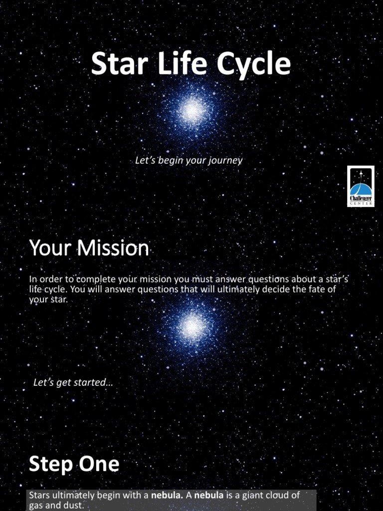 Sun and Stars 1 Life Cycle Powerpoint | PDF | Stars | Supernova