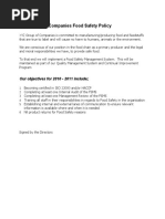 Sample Halal Policy | PDF