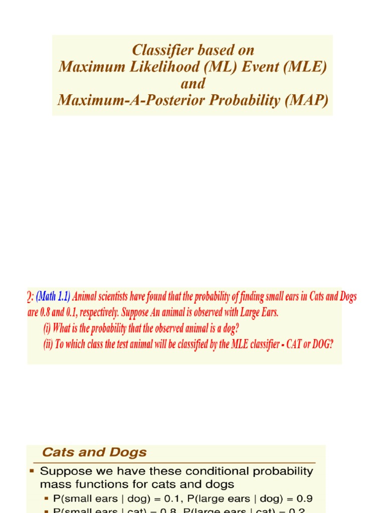 MLE Math | PDF