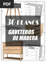 Planos de Repisas Flotantes Modernas | PDF