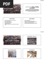 Flat Type Wall System | PDF | Architectural Elements | Building Engineering