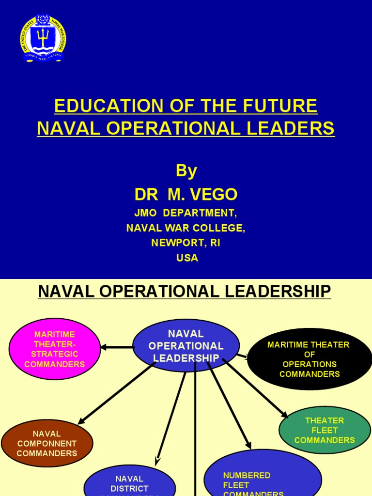 DR Vego - Education of The Future Naval Operational Leaders | PDF ...