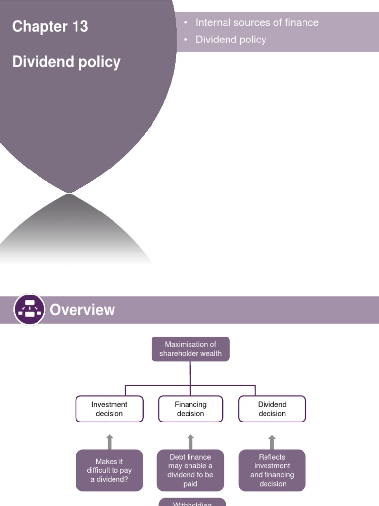 Chapter 12 Dividend Theory Relevancy Pdf Share Repurchase Dividend