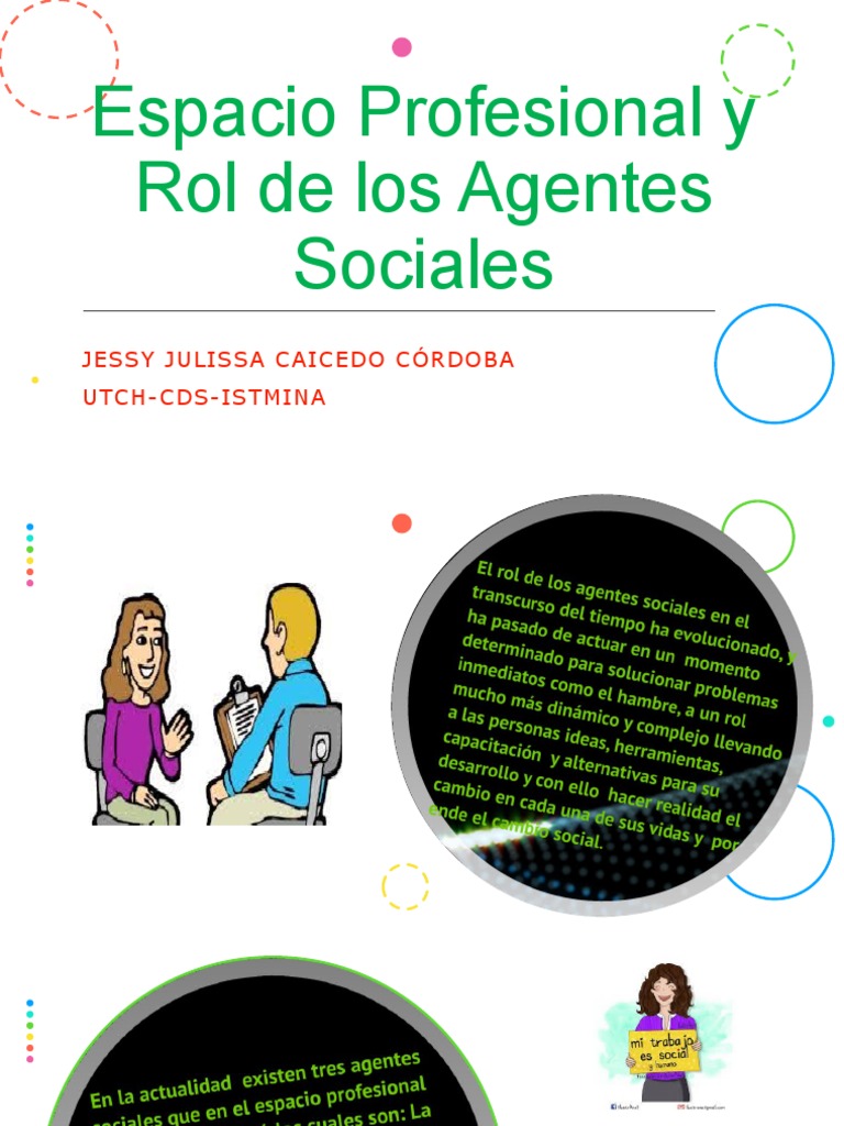 Espacio Profesional y Rol de Los Agentes Sociales | PDF