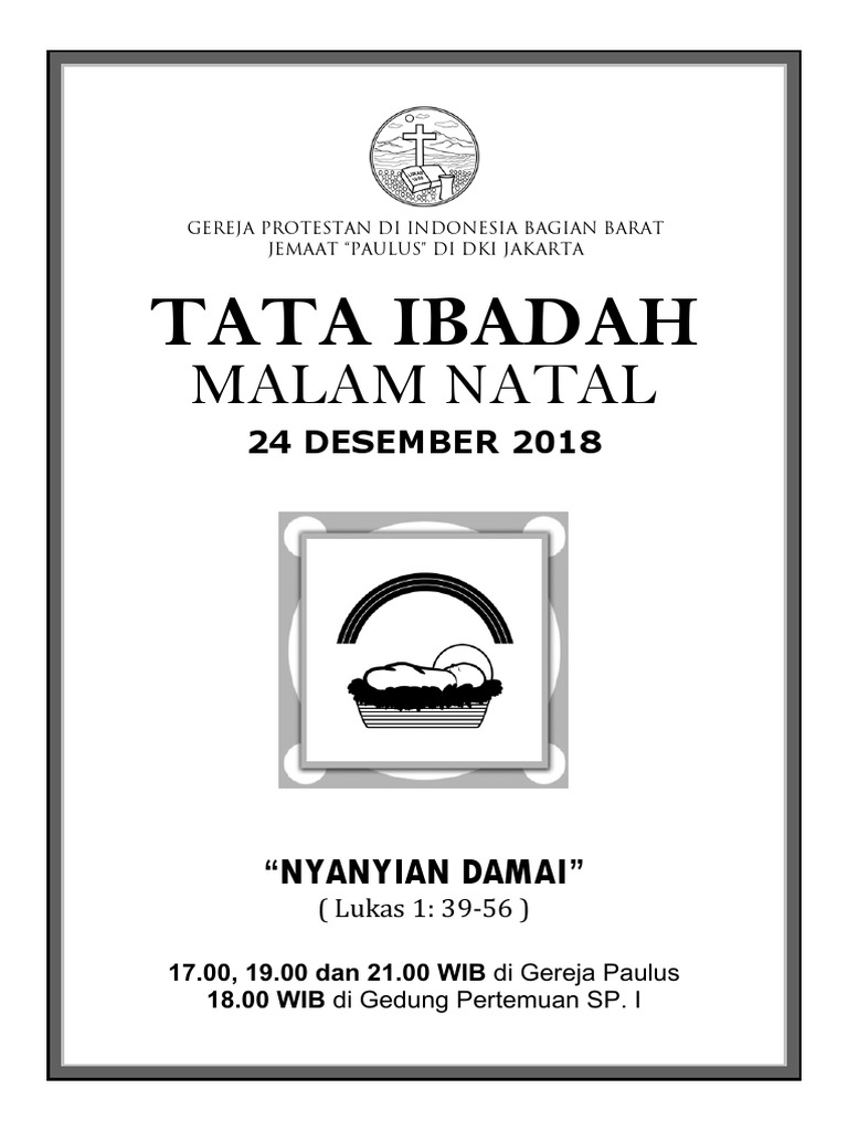 Ibadah - Malam-Natal-2018 | PDF