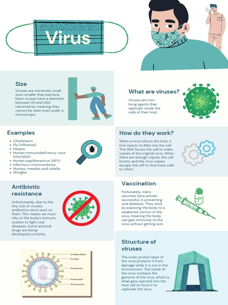 Science Homework Poster - Virus Informative Poster - Jaswant ...