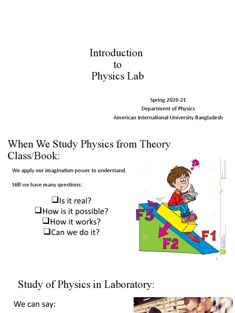 Introduction To Physics Lab 1 Pdf Electrical Resistance And