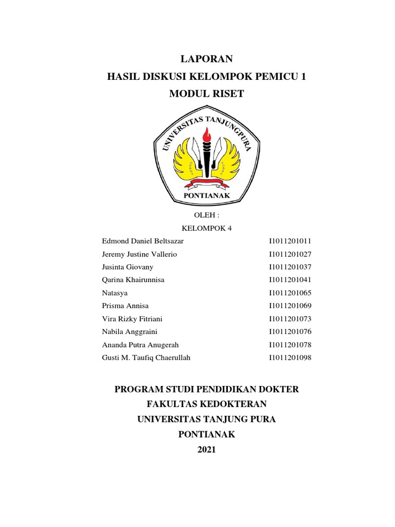 Kelompok 04 - Laporan DKP1 Modul Riset | PDF | Pengembangan Diri