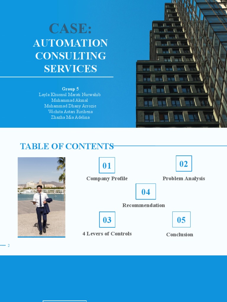 Group 5 - Case Automation Consulting Services W | PDF | Economies ...