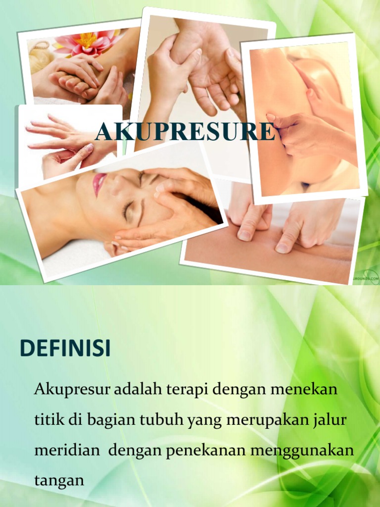 Akupresure | PDF | Kesehatan Holistik