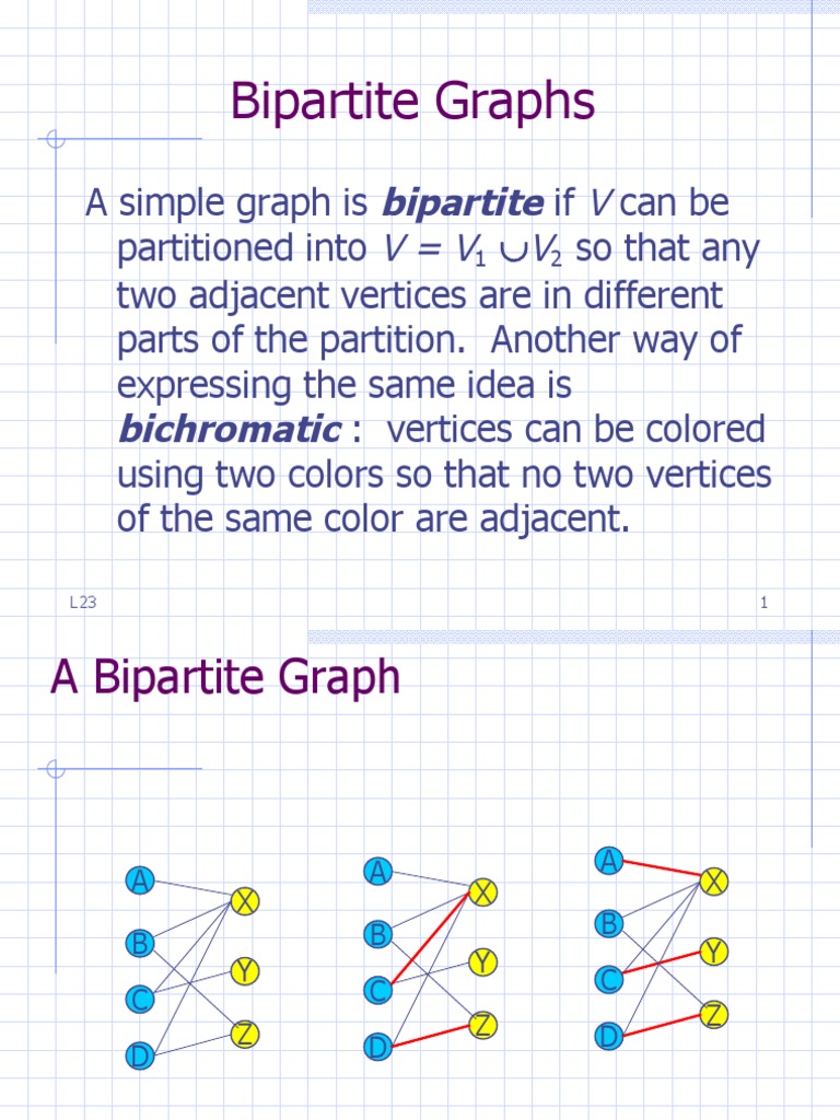 Bipartite | PDF | Vertex (Graph Theory) | Mathematical Relations Bipartite | PDF | Vertex (Graph Theory) | Mathematical Relations