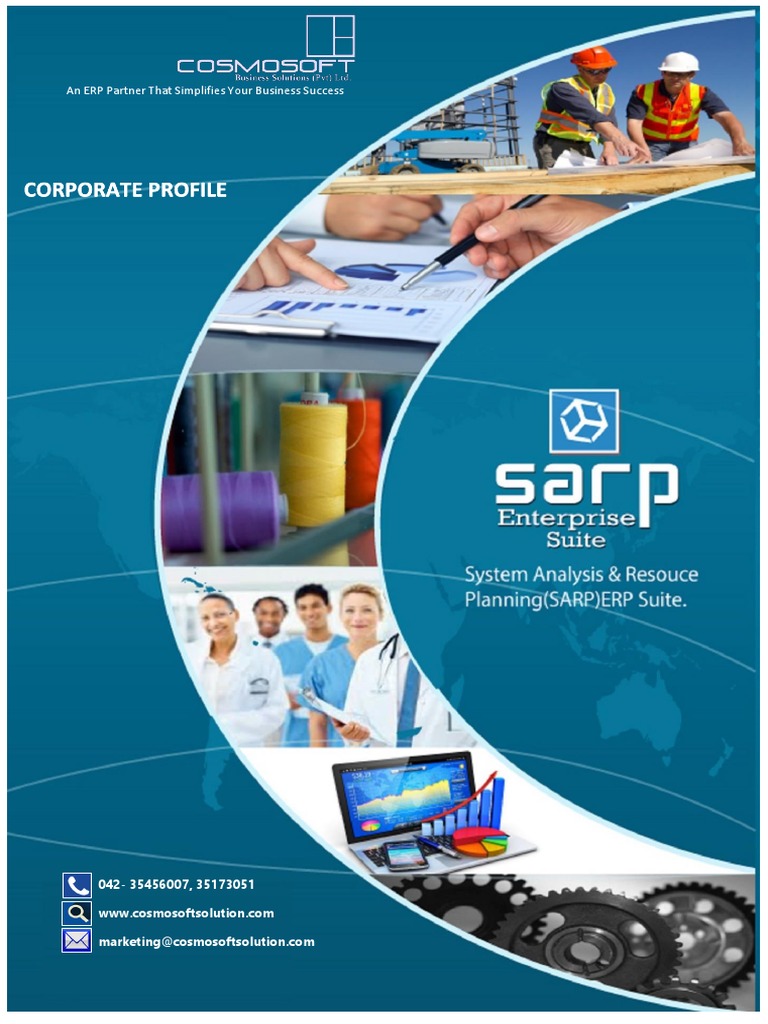 SARP ERP System Corporate Profile | PDF | Accounts Payable | Voucher