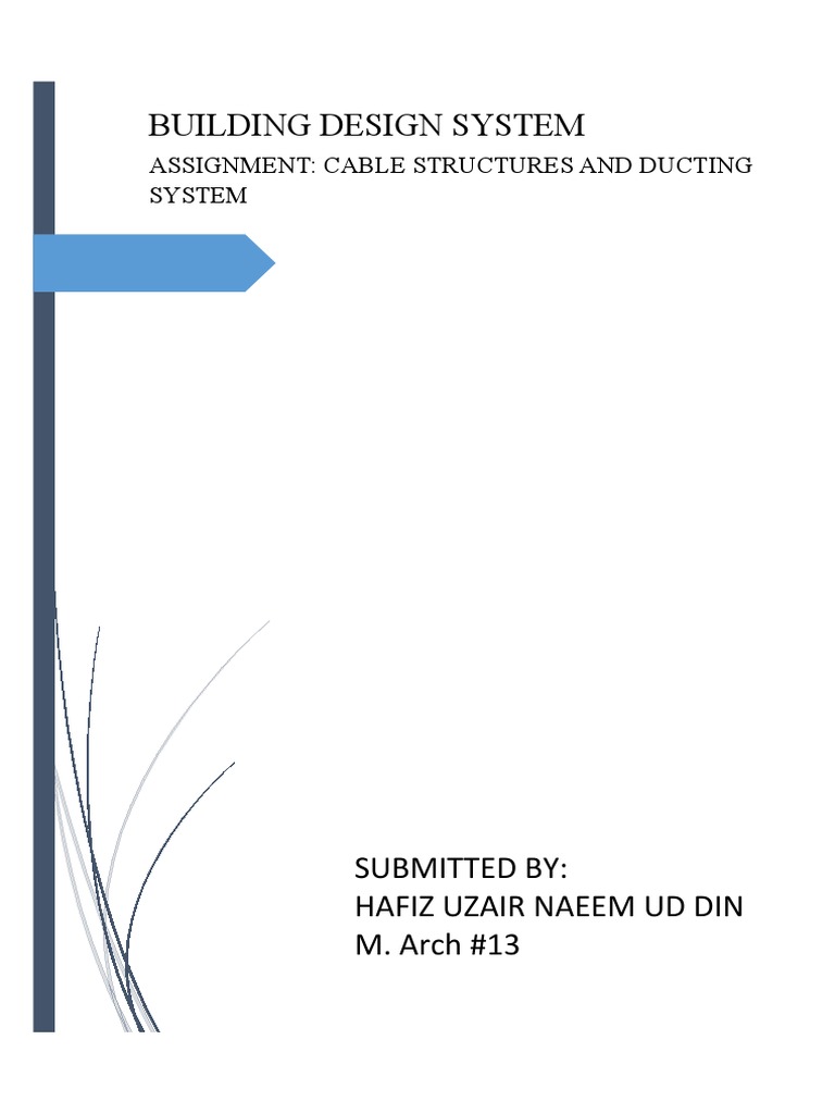 Cable Structures and Ducting Systems | PDF | Duct (Flow) | Building ...