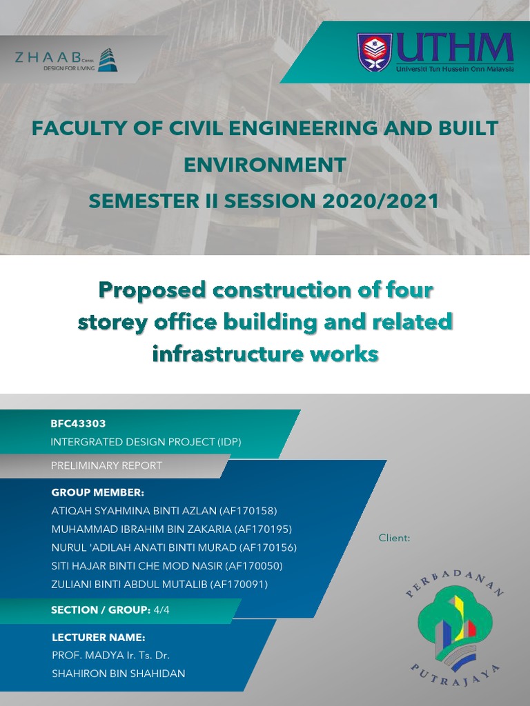 Preliminary Structural Report IDP | PDF | Beam (Structure) | Bending