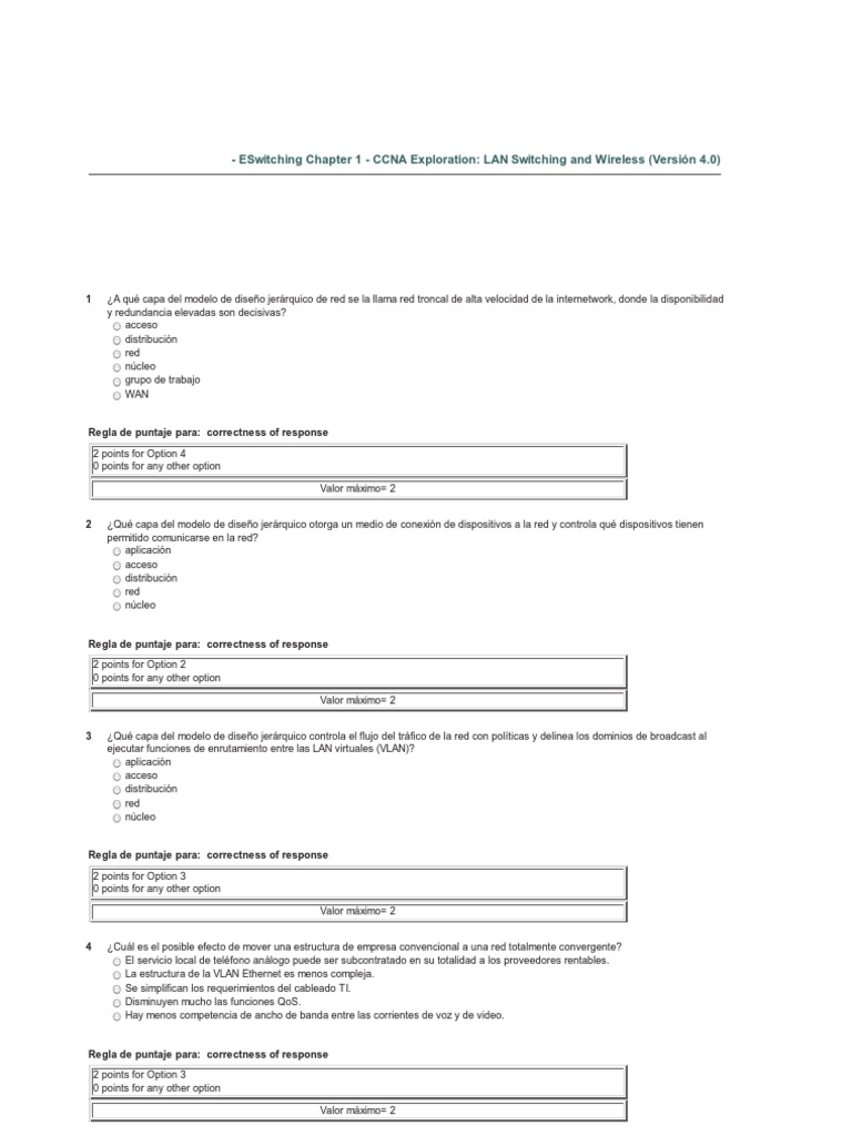 Compilado Exploration III | PDF | Conmutador de red | Red de computadoras