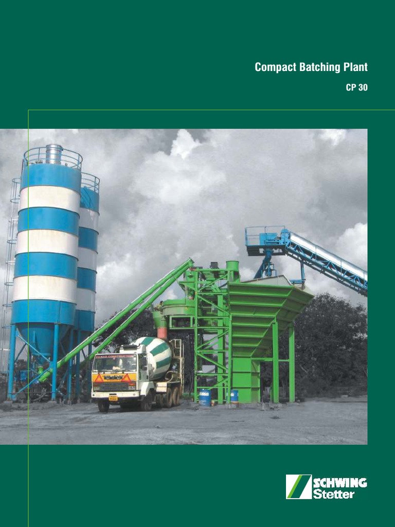 1) Compact Batching Plant CP30 | PDF | User Interface | Concrete