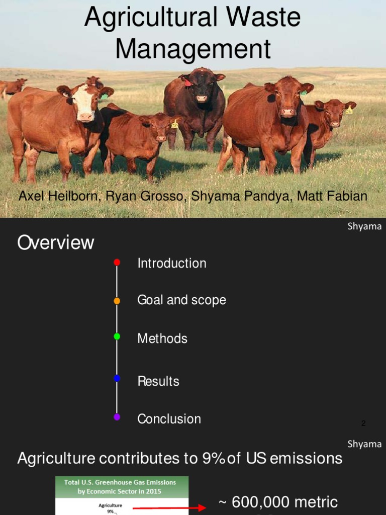 Agricultural Waste Management | PDF