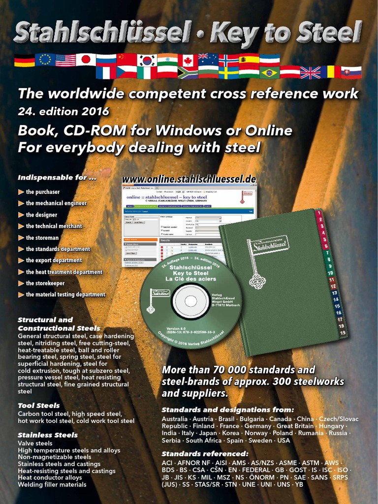 Key To Steel CD Leaflet 2016 | PDF | Steel | Structural Steel