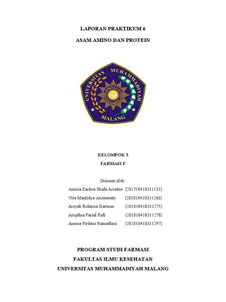 BIOKIM 6 (Asam Amino Dan Protein) | PDF