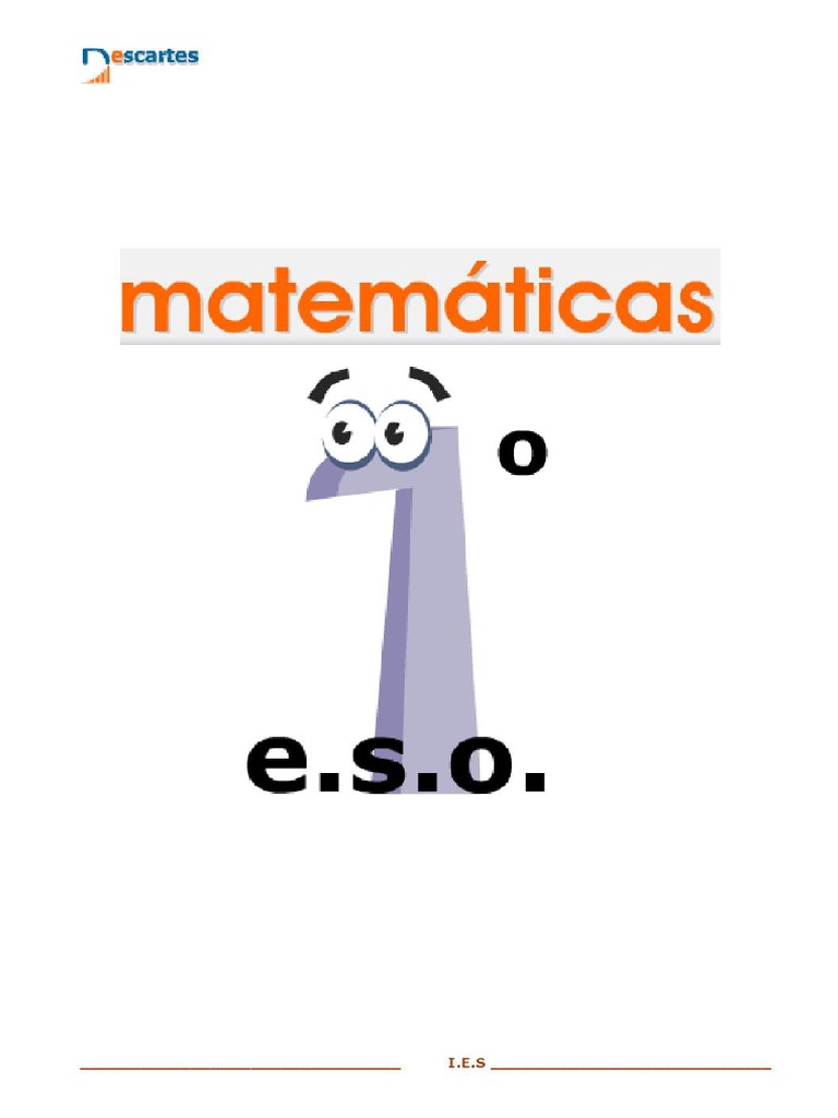 Libro Texto Matematicas 1 Eso | PDF