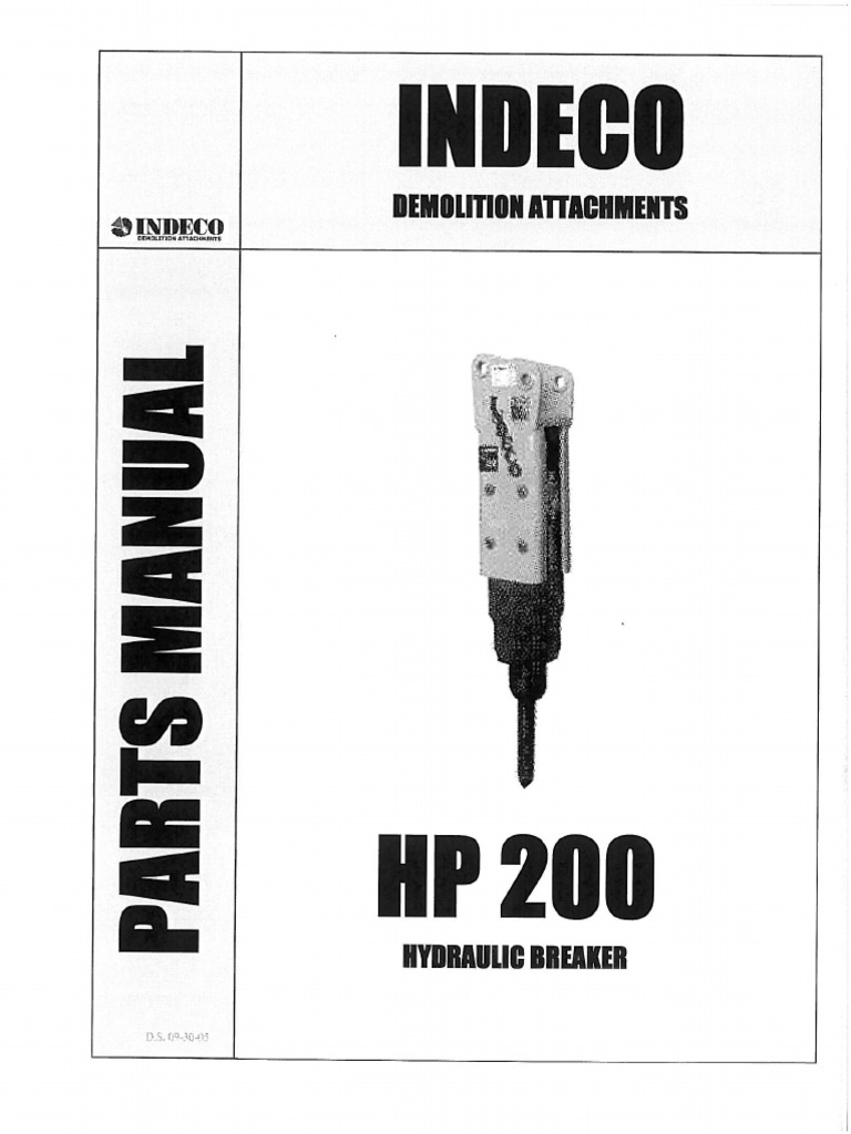 HP200 Parts Manual | PDF