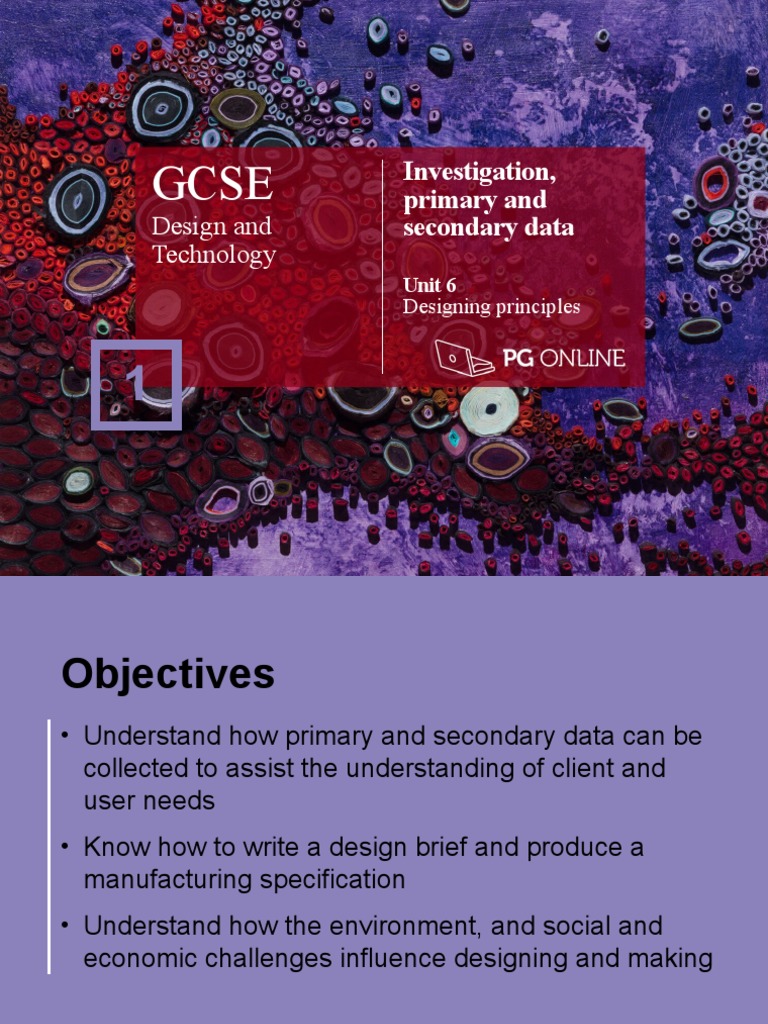 Investigation, Primary and Secondary Data | PDF | License | Focus Group