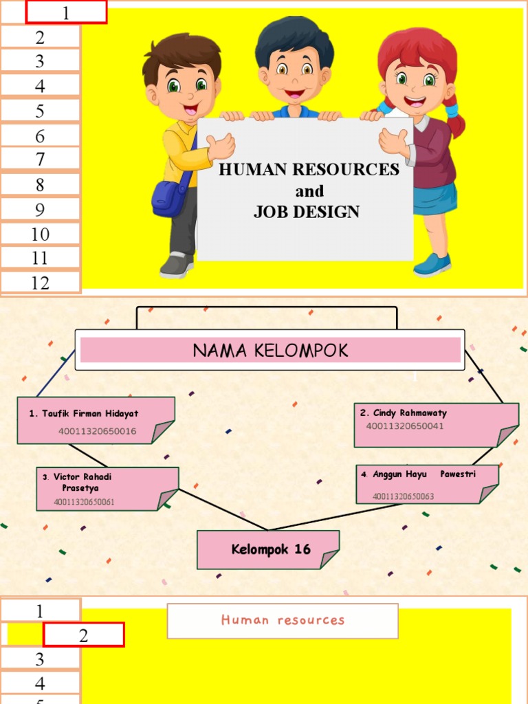 Kelompok 16 - Human Resources and Job Design - Fix | PDF