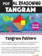 Tangram Animal Shapes and Puzzles | PDF | Organisms | Nature