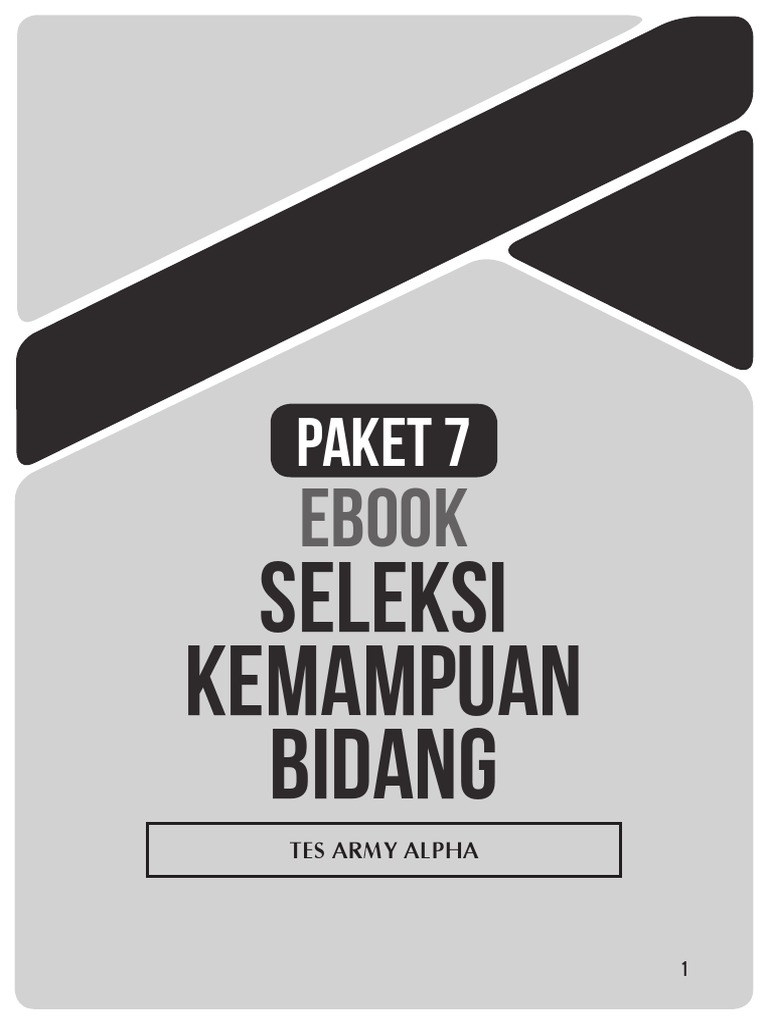 SKB - Tes Army Alpha | PDF