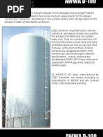 AWWA-D100-96-Welded Steel Tanks for Water Storage.pdf | Water Supply ...