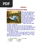 Cambridge IGCSE (KS3) Grade 8 Reading Comprehension 2 | PDF | Nicholas ...