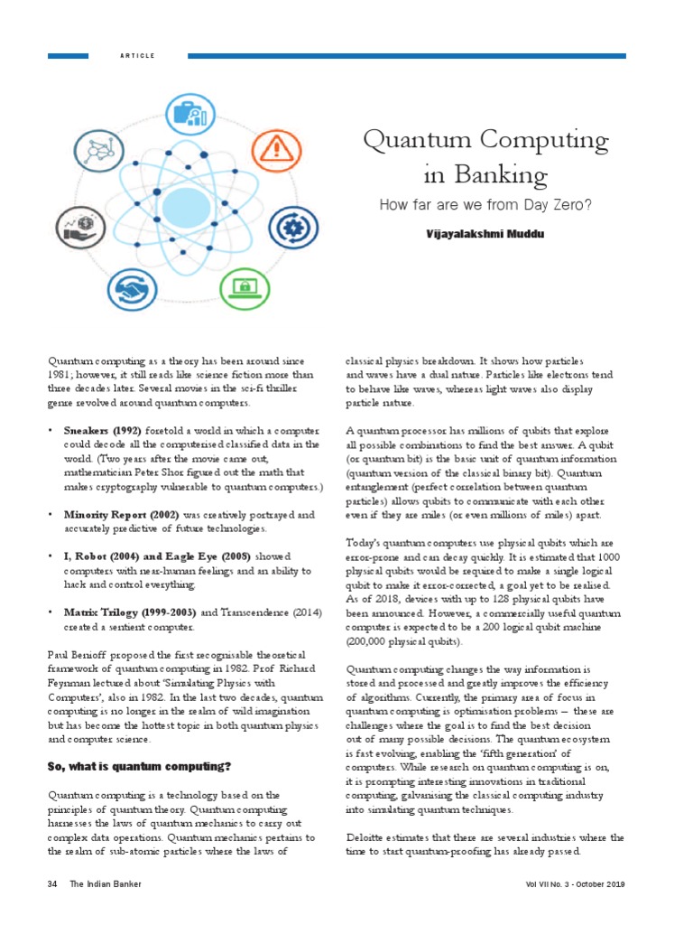 Quantum Computing in Banking - Indian | PDF | Quantum Computing ... Quantum Computing in Banking - Indian | PDF | Quantum Computing ...