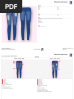 Anatomy of Jeans Components | PDF | Seam (Sewing) | Sewing