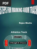 IAAF 400M Standard Track | PDF | Track And Field | Lane