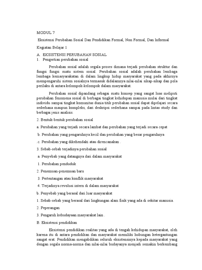 Modul 7 Pengantar | PDF