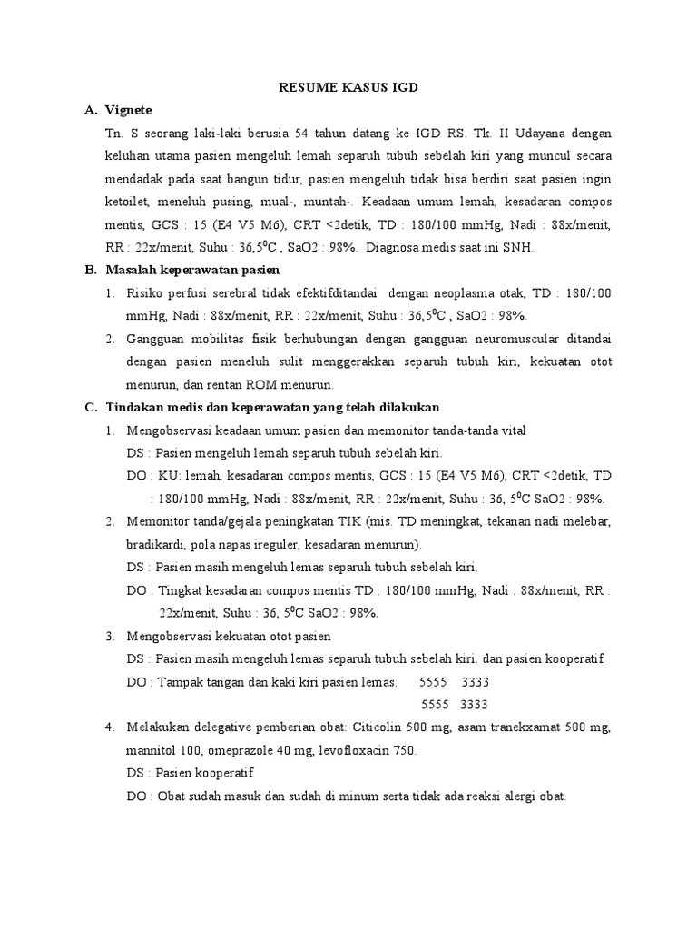 RESUME SNH Ytgy | PDF