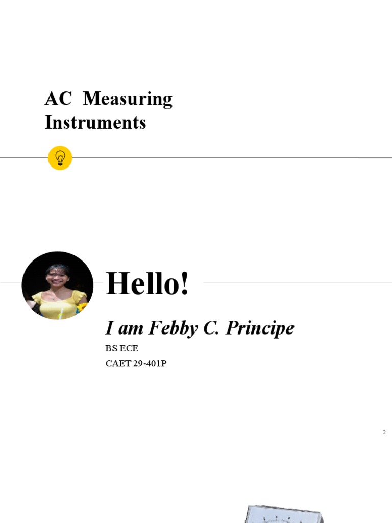 AC Measuring Instruments | Download Free PDF | Inductor | Voltage