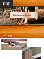 Notching On Beams | PDF | Beam (Structure) | Shear Stress