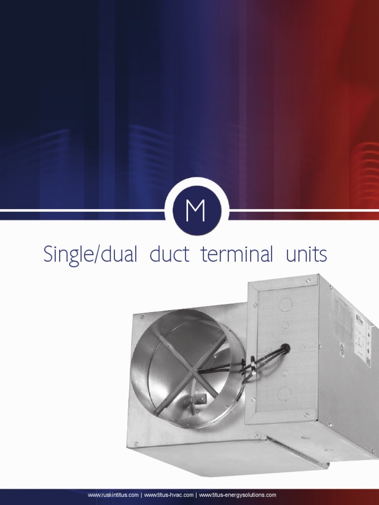 VAV Types | PDF | Duct (Flow) | Thermostat