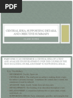 Analyzing Central Idea & Author's Purpose | PDF | Information | Human ...