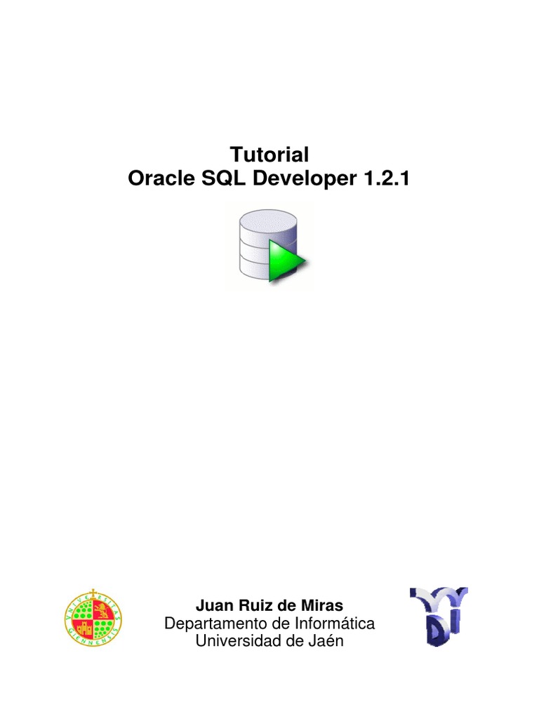 Tutorial Oracle SQL Developer 1.3.7 | Descargar gratis PDF | SQL | Pl / Sql