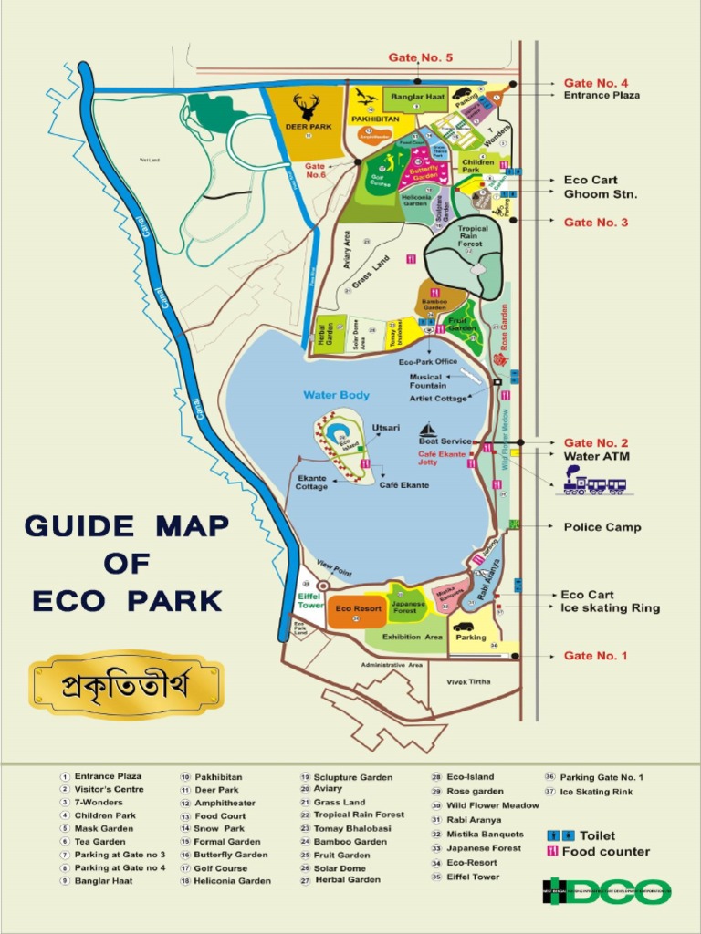 Eco Park Map Guiode | PDF