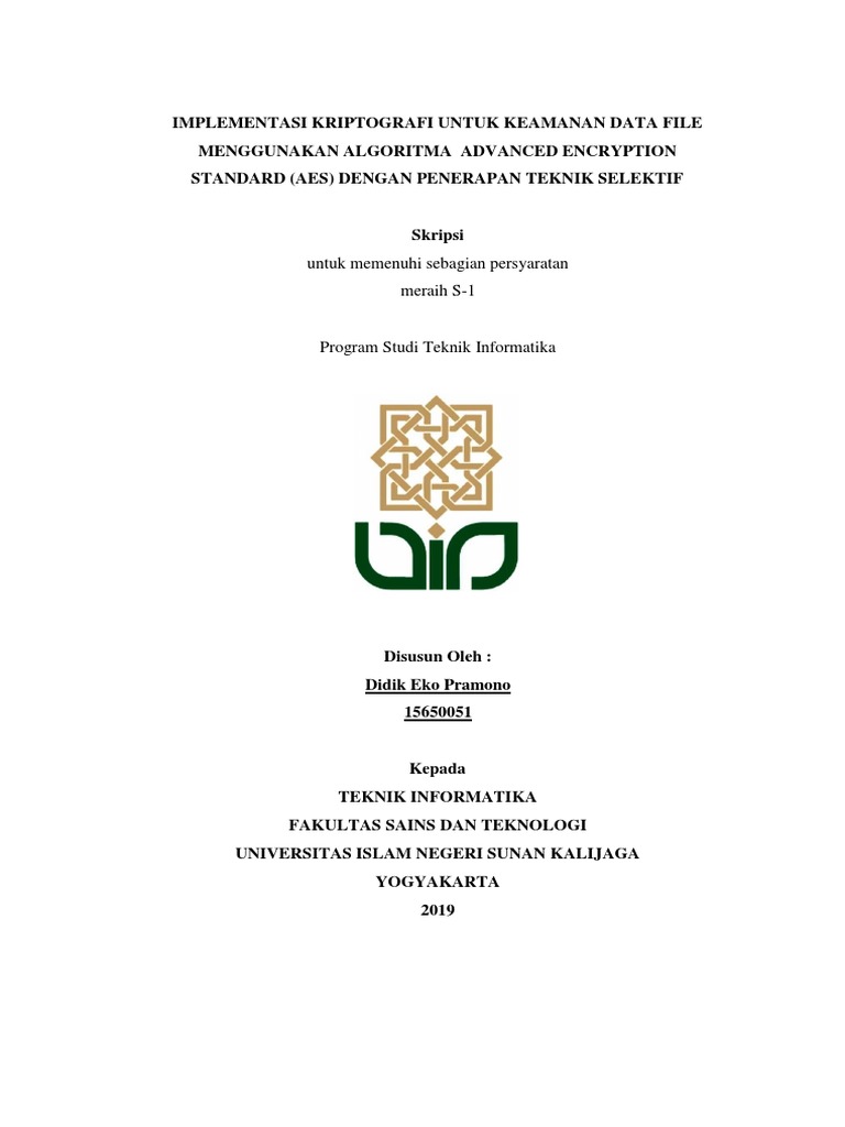 Implementasi AES untuk Keamanan Data | PDF | Seni | Komputer