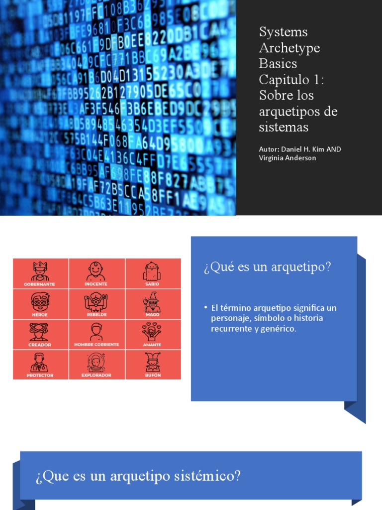Arquetipos Sistémicos y CLD | PDF | Crecimiento personal y profesional ...