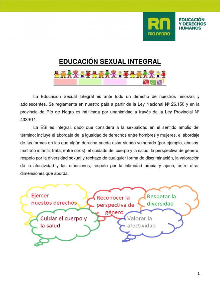 Propuesta ESI - para Plataforma | PDF | La sexualidad humana | Science