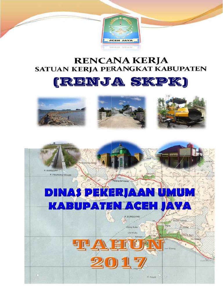 Renja Dinas PU Aceh Jaya 2017 | PDF