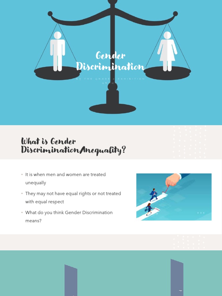 Gender Discrimination | PDF | Gender Inequality | Gender Studies