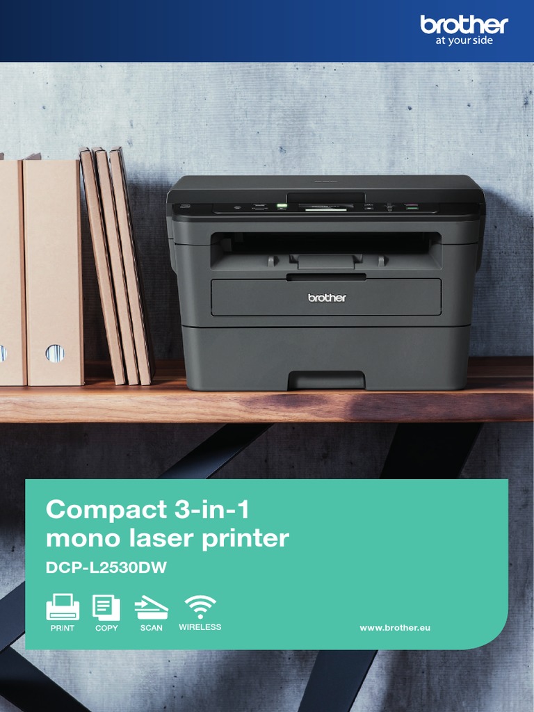 20200325-Brochure Technique Brother DCP-L2530dw | PDF | Image Scanner | Printer (Computing)