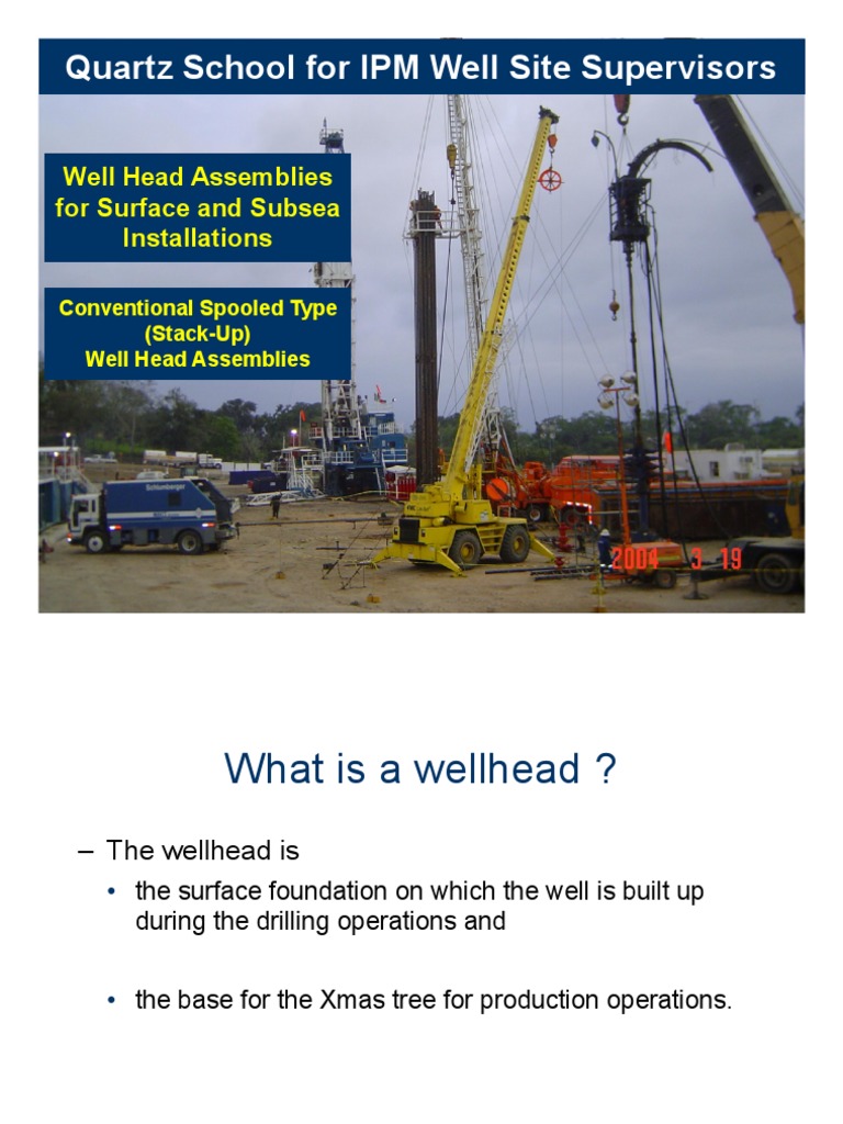 Conventional Surface Wellhead Assemblies | PDF | Casing (Borehole ...